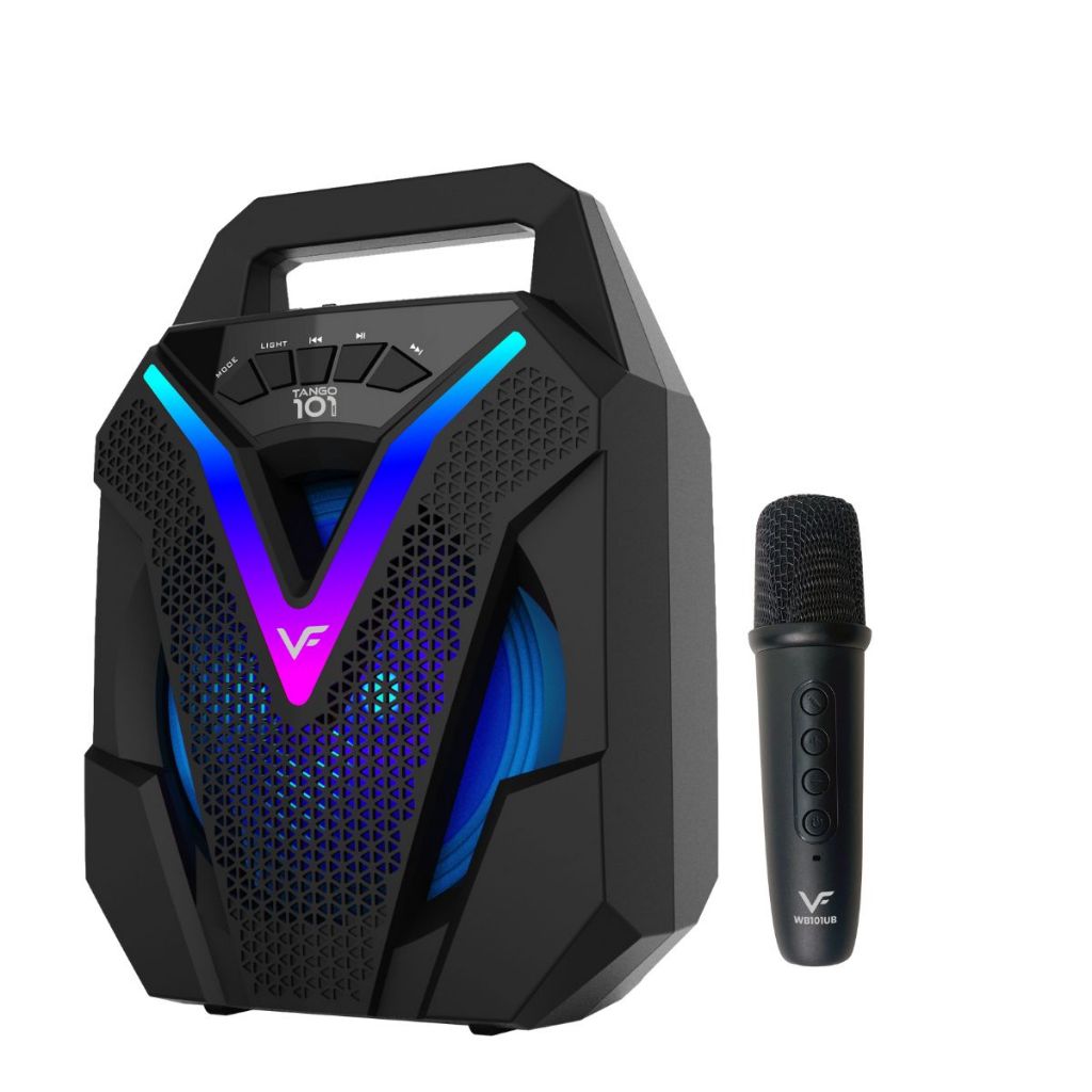 Vinnfier VF Tango 101 TWS Wireless Portable Bluetooth Speaker Wireless Mic Stereo Bass Super FM ...