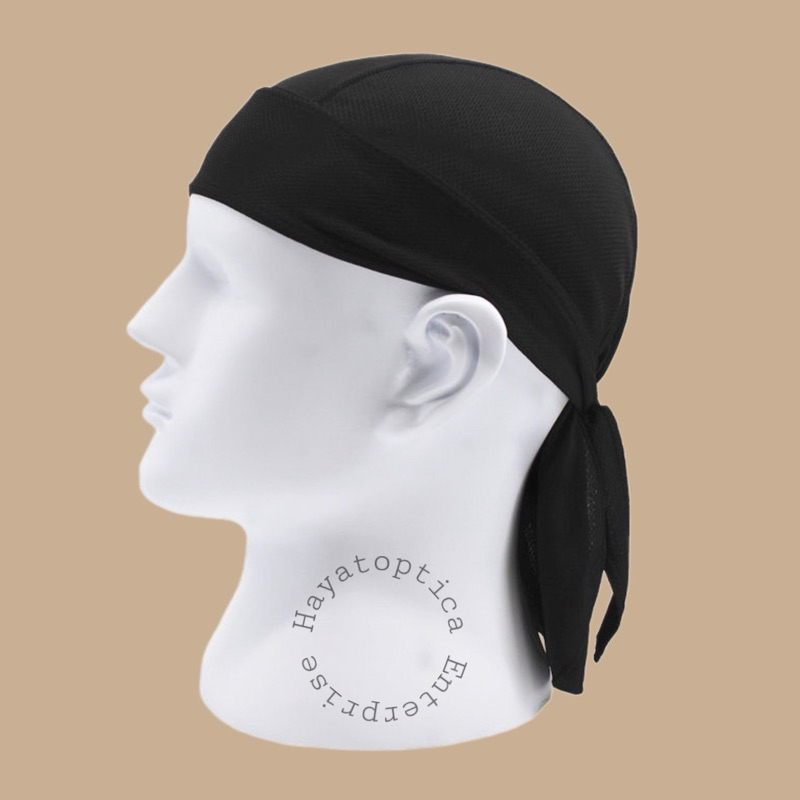 READYSTOCK 🇲🇾 Quick Dry Motorcycle Rider Cap Head Buff Topeng Headband ...