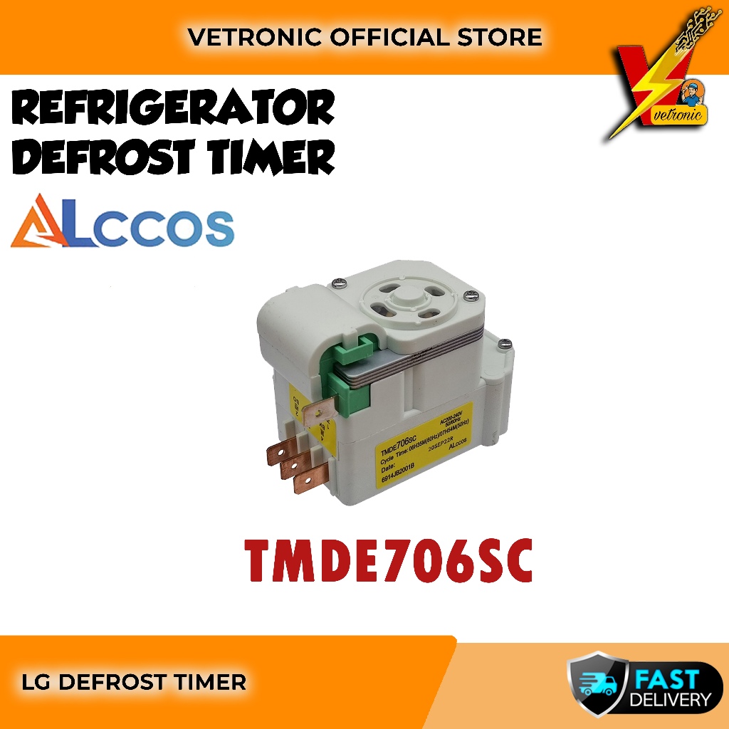 LG DEFROST TIMER TMDE706SC Model refrigerator AC200v/240v spare parts ...
