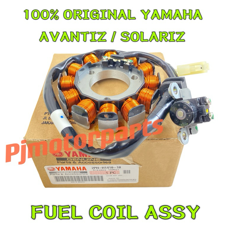 EGO AVANTIZ / SOLARIZ ( 100% ORIGINAL YAMAHA ) FUEL COIL ASSY / MAGNET ...