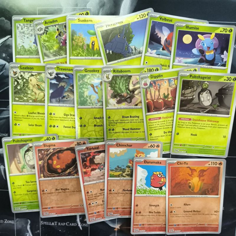 Pokemon TCG: Scarlet & Violet: 6.0: Twilight Masquerade: 001-050/167 ...