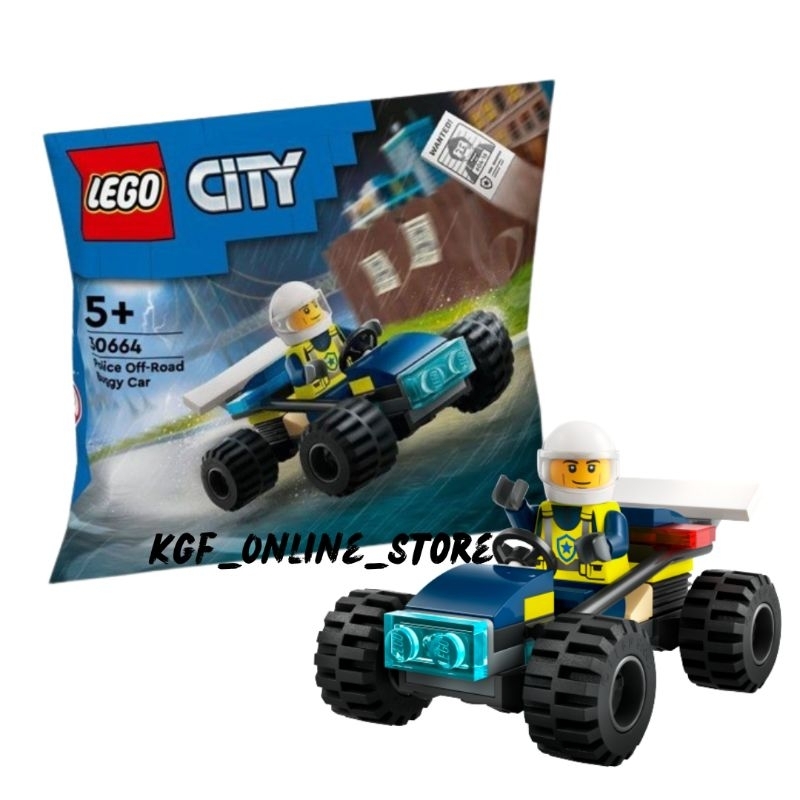 [Ready Stock] Lego City 30664 - Police Off-Road Buggy Car | Shopee Malaysia