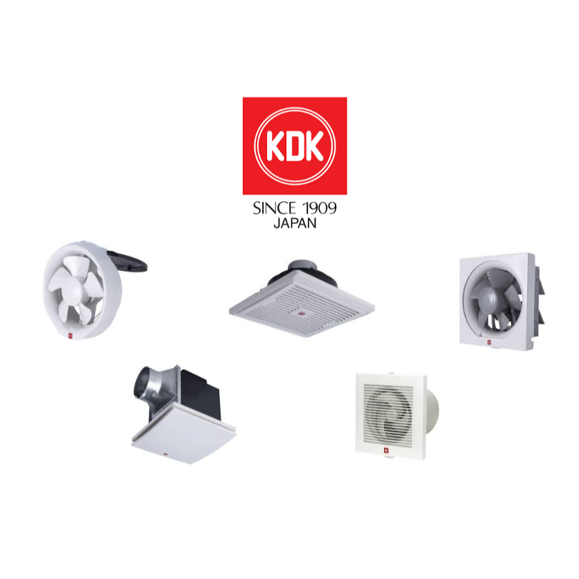 KDK VENTILATIONS FAN (CEILING , WINDOW & WALL MOUNT) 100% ORIGINAL FROM ...