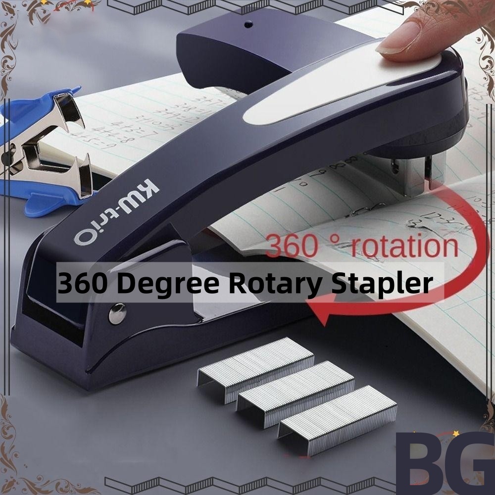 BG 360 Degree Rotary Stapler Multifunctional Heavy Duty Stapler ...