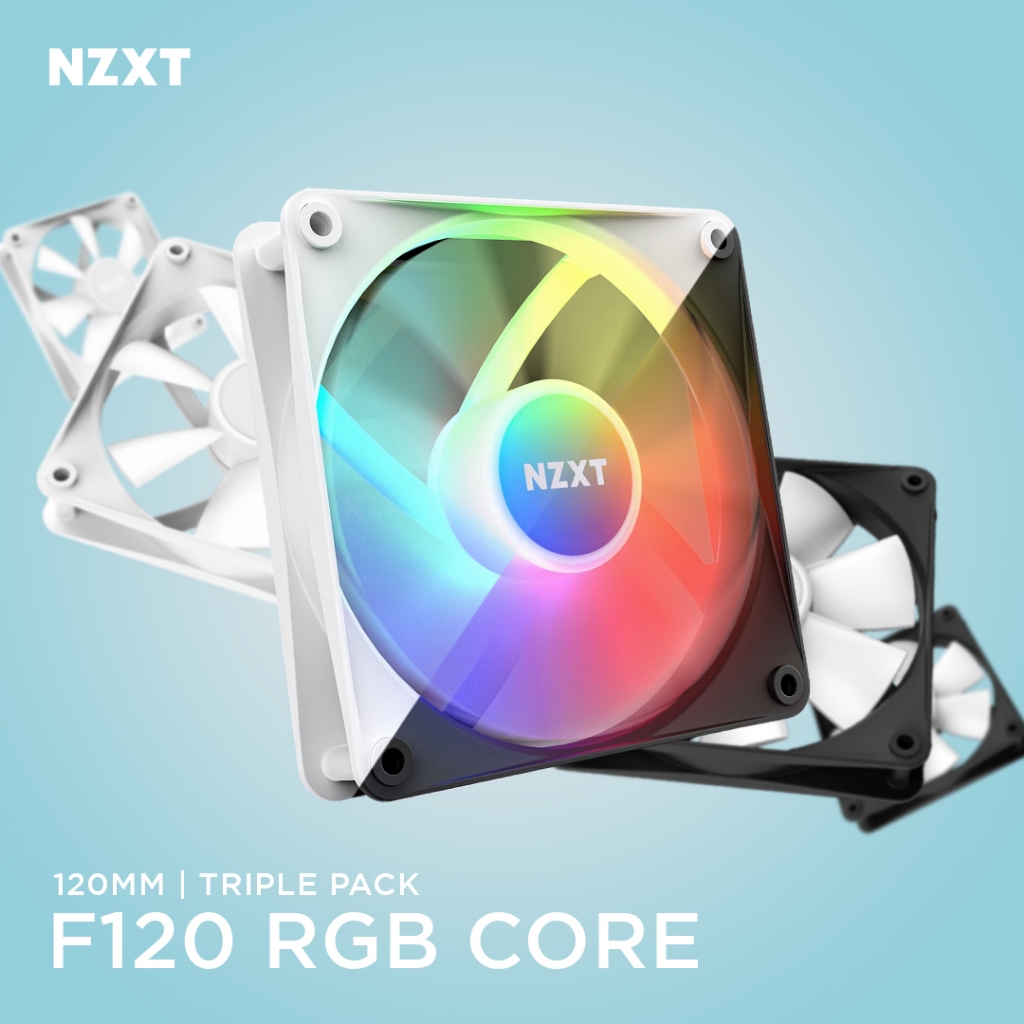 # NZXT F Series [ F120 RGB Core ] - Triple Pack Starter Kit Lighting ...