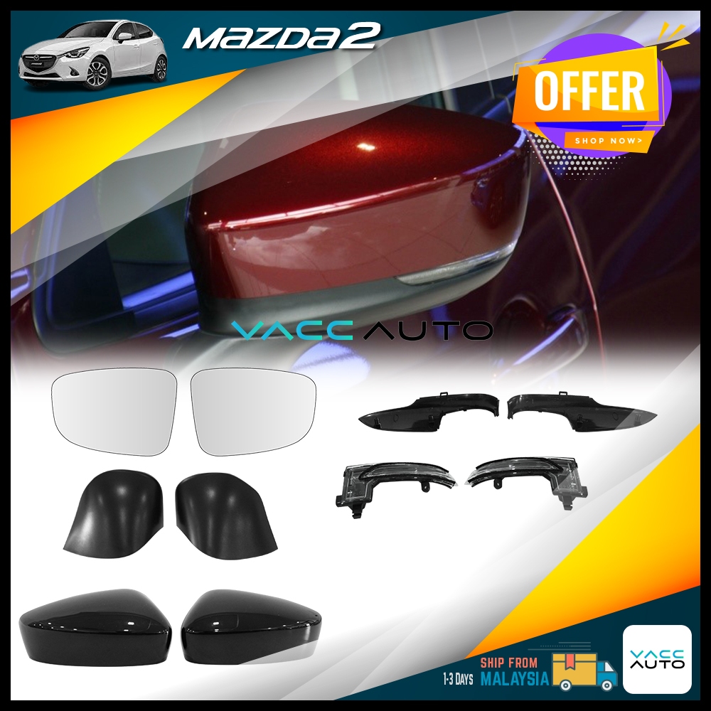 Mazda 2 DJ Demio Side Mirror Cover Replace Type Signal Mirror Pillar ...