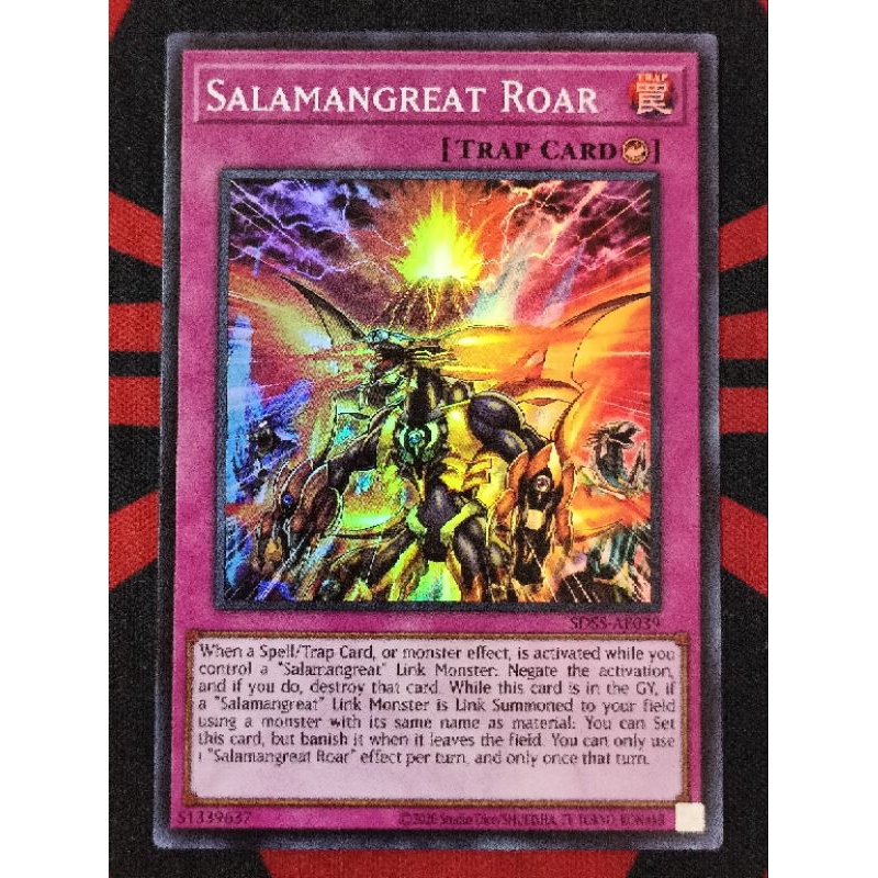 YUGIOH KONAMI SDSS-AE039 Salamangreat Roar (Super Rare) | Shopee Malaysia