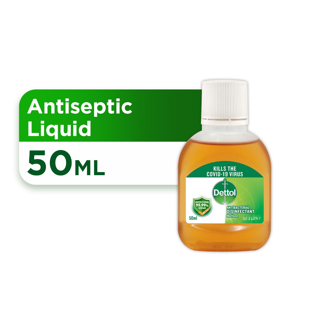 Dettol Antiseptic Brown Liquid (ASL) 50ml | Shopee Malaysia