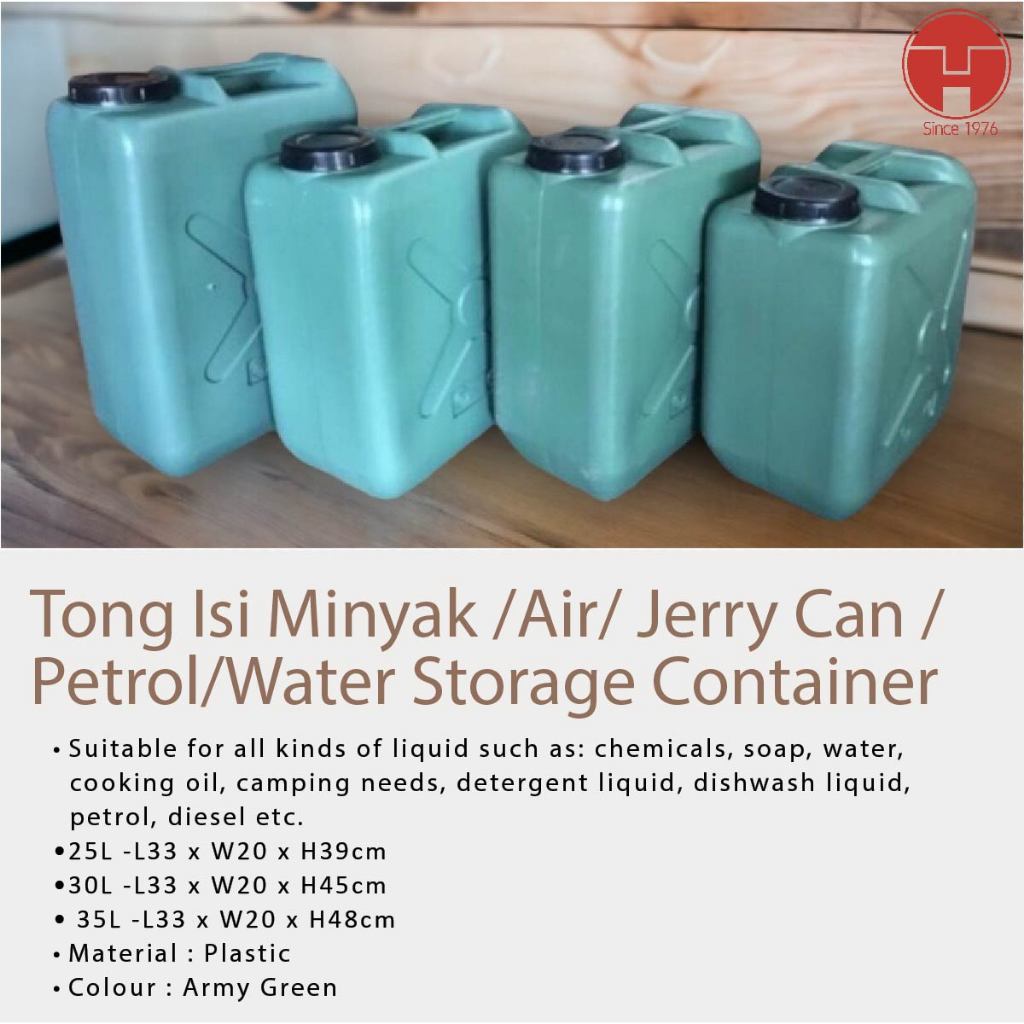 [TEOHIN] Jerry Can Thailand / Tong Isi Minyak/Air/ Jerry Can / Petrol ...