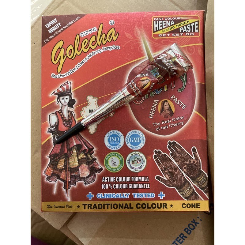 INAI RED CHERRY HALAL KON GOLECHA RED CHERRY CONE 1BOX10PCS | Shopee ...