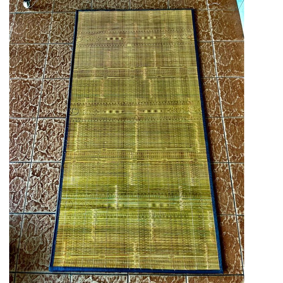 [READY STOCK] Tikar Buluh Bamboo Lipat dan Tidak Lipat 90x180cm 3x6ft ...