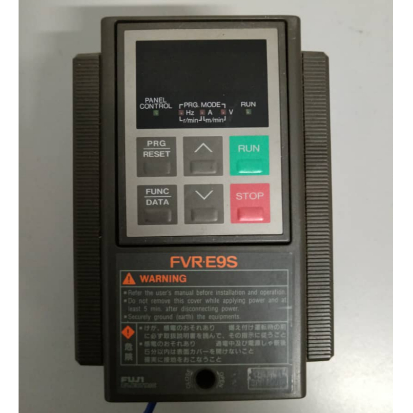 FUJI ELECTRIC AC DRIVE SOURCE 3PH 200-230V 12.6A 50-60Hz OUTPUT 3PH 5kW ...
