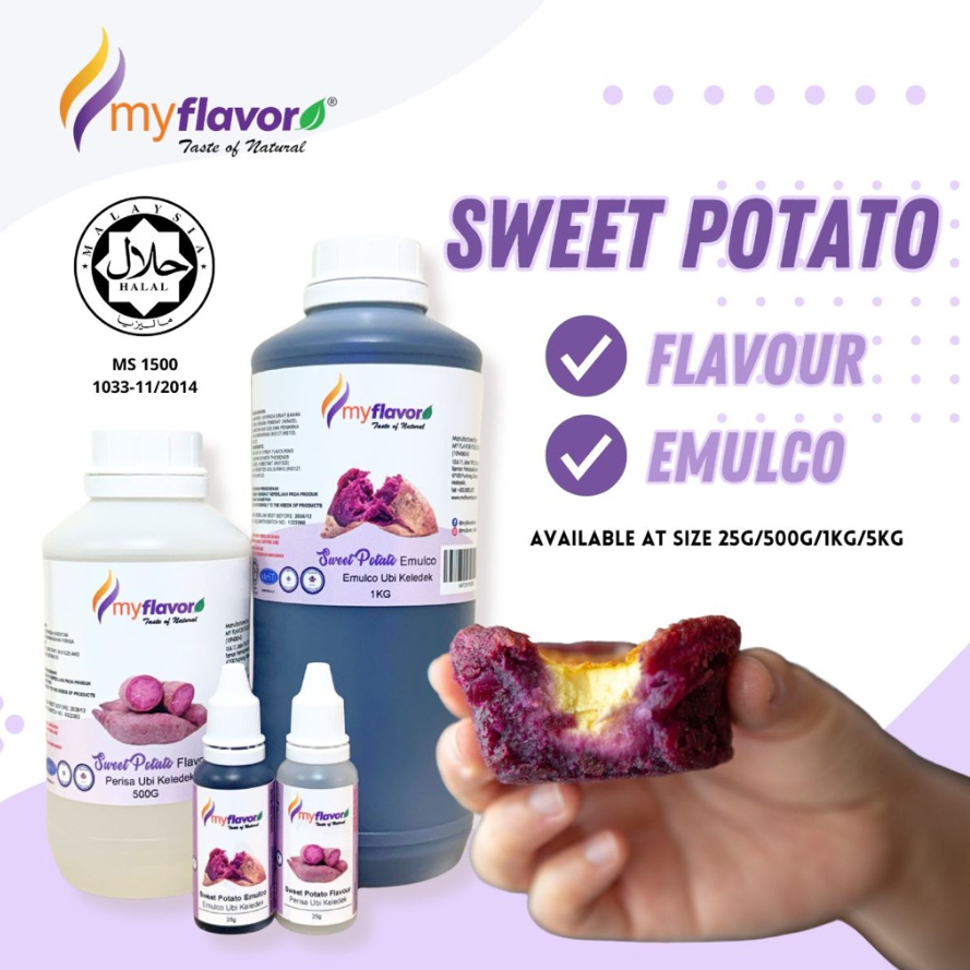 MyFlavor Edible Food Emulco / Flavour 25g each【HALAL】 | Shopee Malaysia