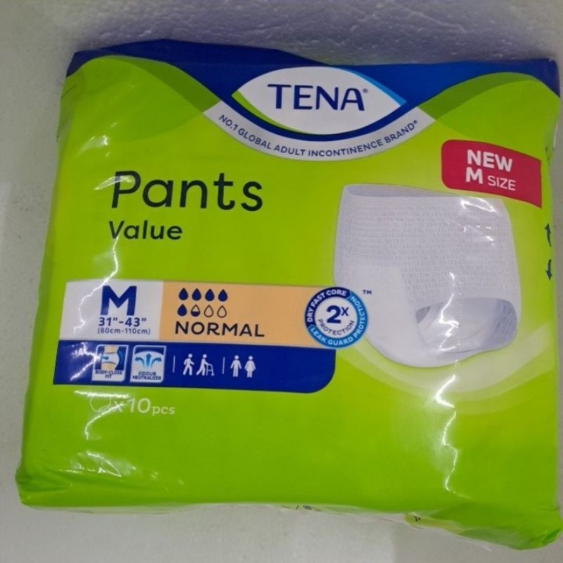 TENA Pants Value M10/L10/XL8 | Shopee Malaysia