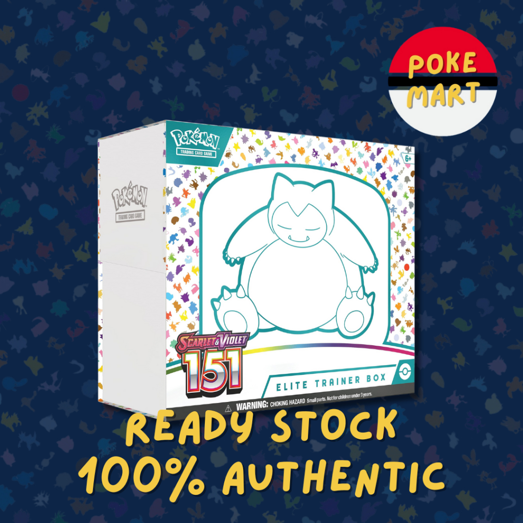 [ENGLISH] Pokemon 151 Elite Trainer Box ETB TCG SV3.5 Scarlet & Violet ...