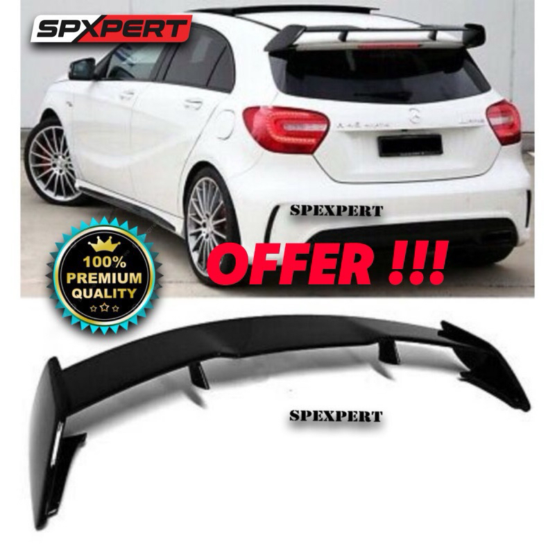 Mercedes benz w176 a-class spoiler | Shopee Malaysia