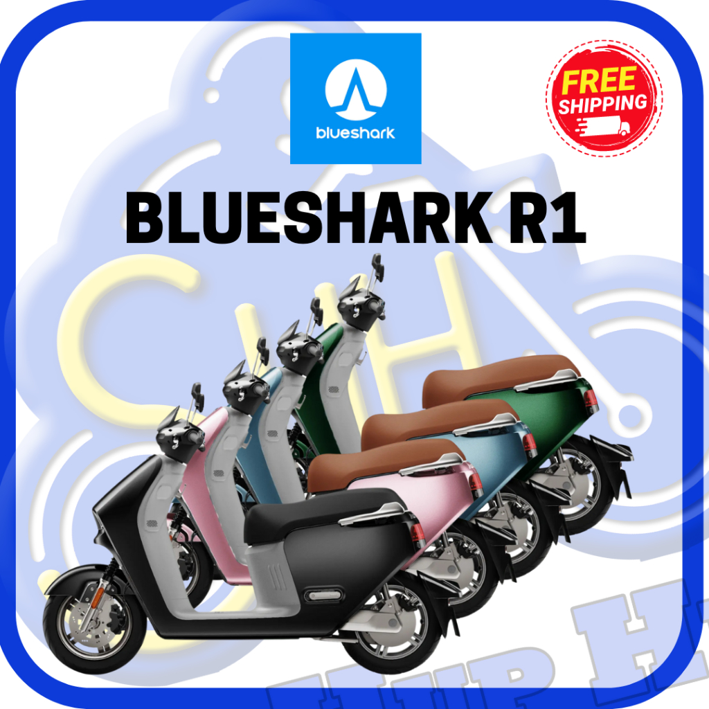 BLUESHARK R1 BLUESHARK R1 LITE ELECTRIC VEHICLE SCOOTER ELECTRIC ...