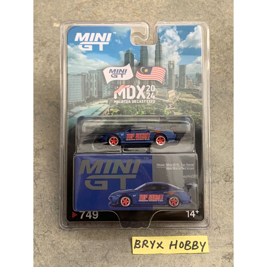 TSM Models Mini GT 2024 Malaysia Diecast Expo Exclusive Nissan Silvia ...