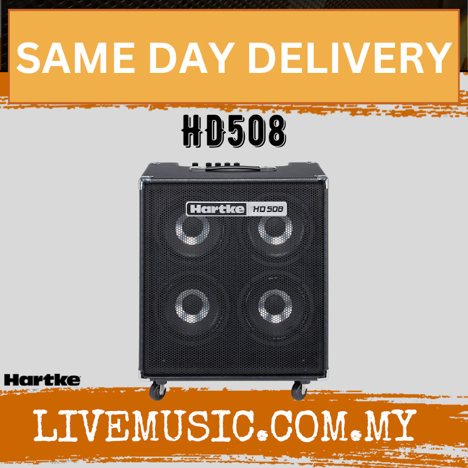 Hartke HD508 - 500 Watt Bass Combo Amplifier (HD-508) | Shopee Malaysia