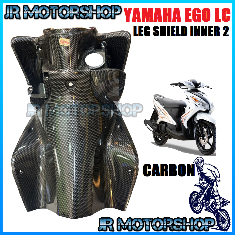 YAMAHA EGO LC EGO S LEGSHIELD ASSY LEG SHIELD INNER 2 COVER KAKI DEPAN ...