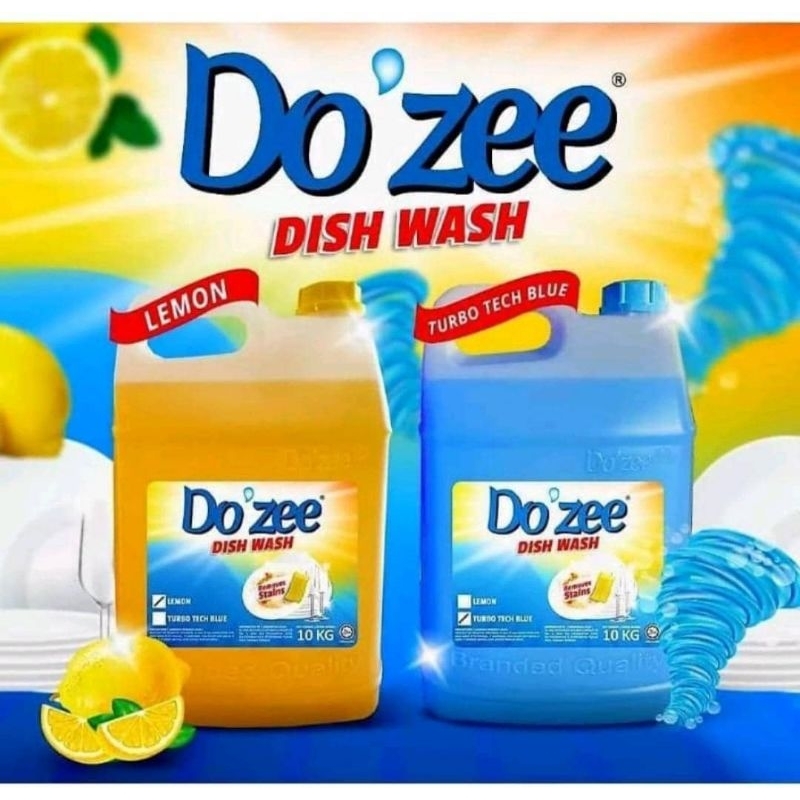 DO'ZEE DISH WASH/SABUN PENCUCI PINGGAN 10KG | Shopee Malaysia