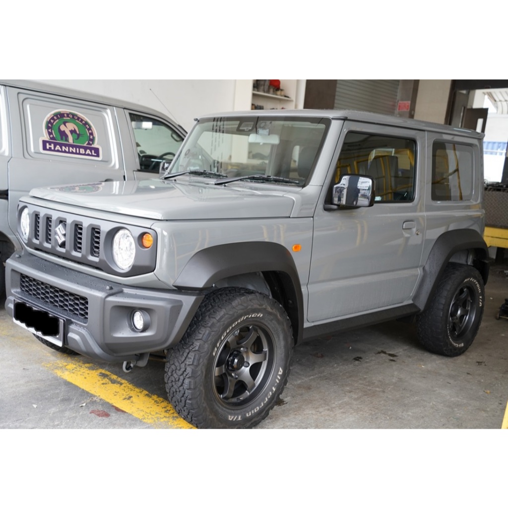 TE37 Style Rim For Suzuki Jimny Sierra JB64 JB74 SUV 4WD Lorry (per unit) Wheel Black / Grey ...