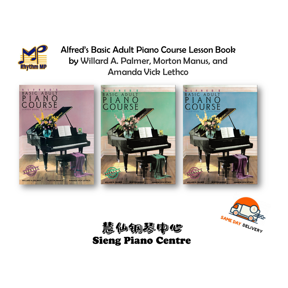 Alfred's Basic Adult Piano Course Lesson Book | Shopee Malaysia