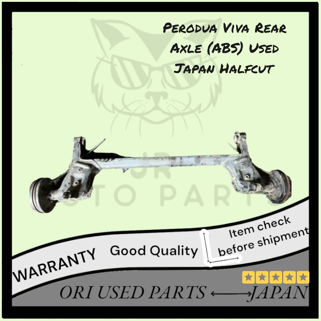Perodua Viva Rear Axle (ABS) Used Japan Halfcut | Shopee Malaysia