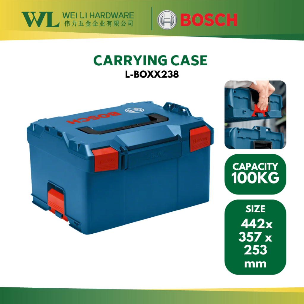 Bosch L-BOXX238 Carrying Case System / tool box heavy duty / kotak ...