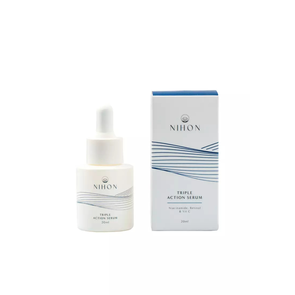 NIHON Triple Action Serum (20ml) | Anti-Acne | Niacinamide Vitamin C ...