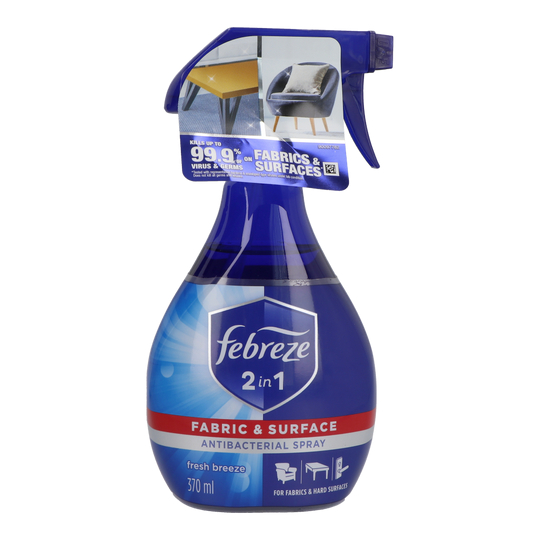 FEBREZE 2 In 1 Fabric And Surface Antibacterial Spray Fresh Breeze ...
