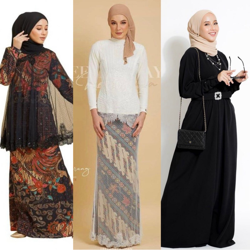BAJU LEEYANARAHMAN NWT| AEISYAH KURUNG RIAW | CHEETAH SUIT DRESS ...