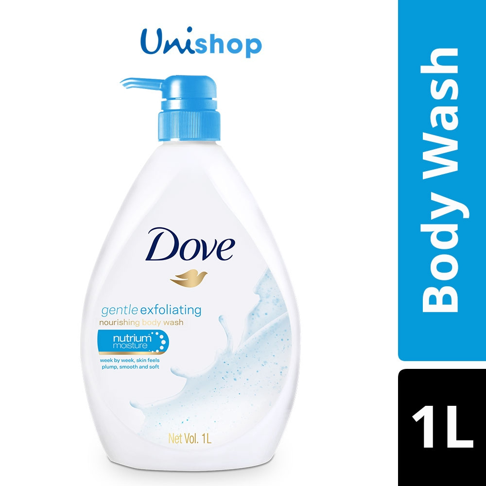 Dove Shower Gel Gentle Exfoliating (1L) | Shopee Malaysia