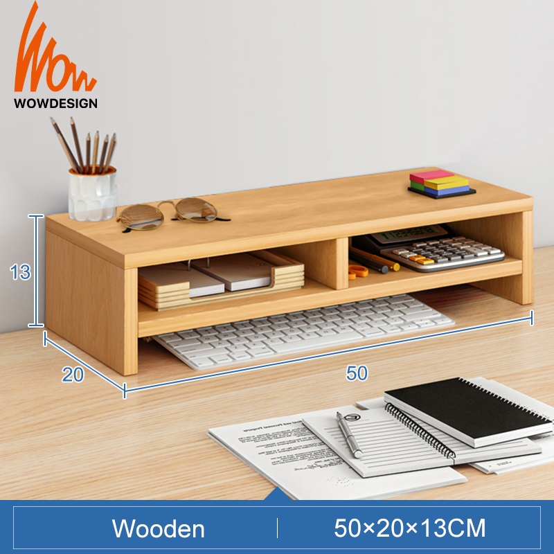 Monitor Stand Raiser Screen Increase Shelf Base Riser Laptop Stand ...