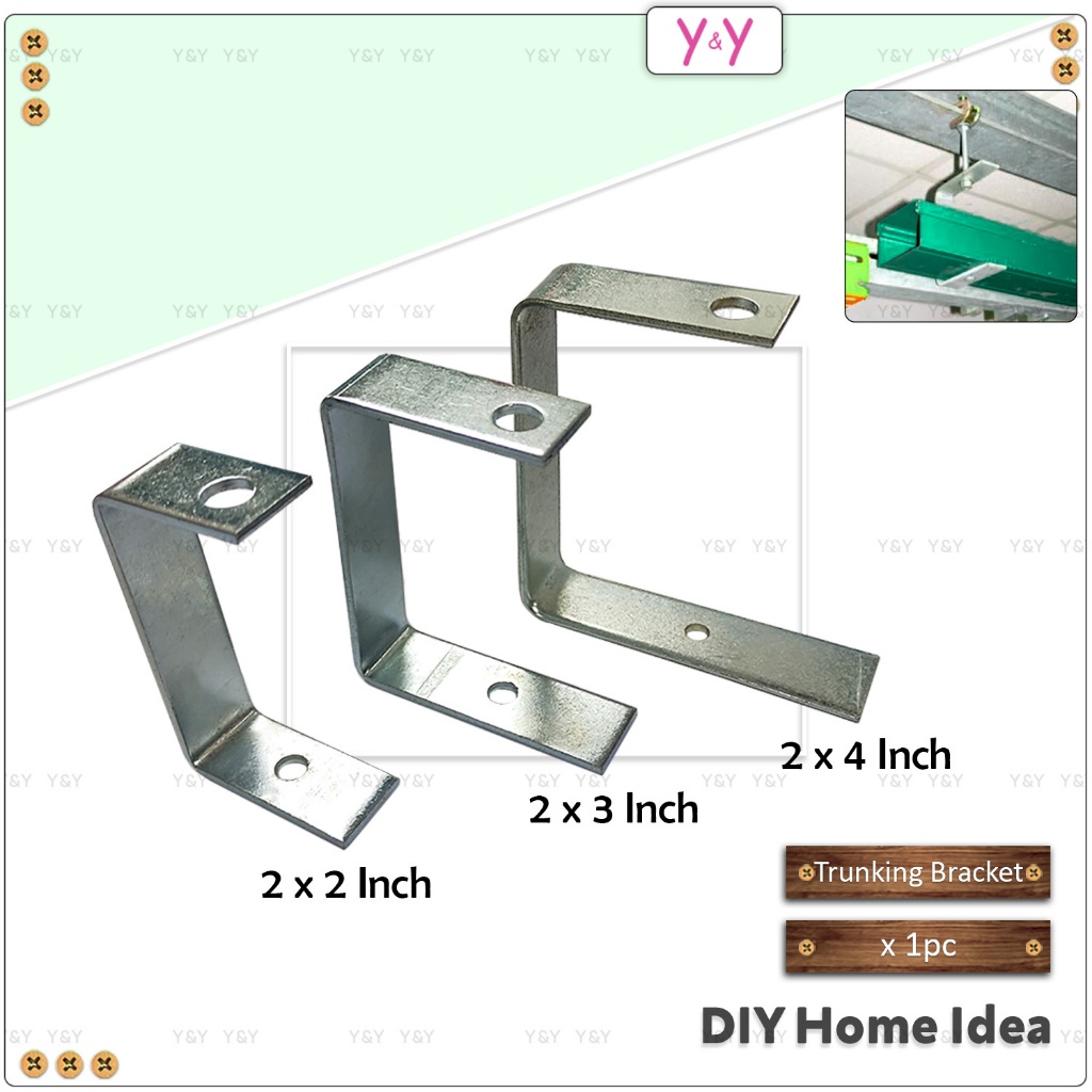 Y&Y Eco 2 / 3 / 4 Metal Trunking Bracket / C Bracket / U Bracket ...