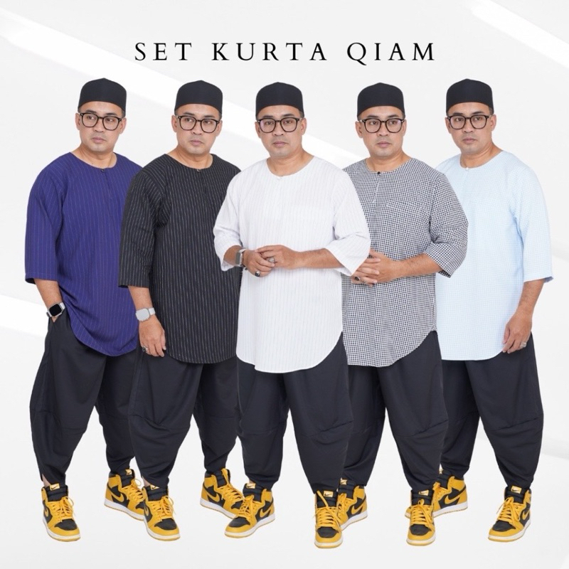 SELUAR KURTA JENAMA QIAM, SELUAR SET KURTA SELESA DIPAKAI DENGAN APA ...