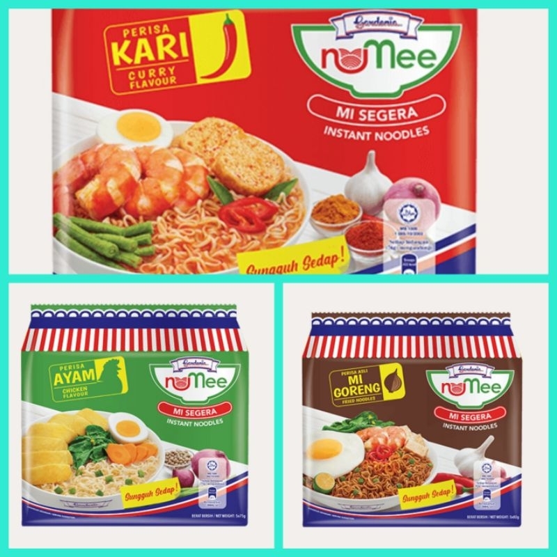 Gardenia NuMee Mi Segera/Instant Noodles 5x76g (Ready stock) | Shopee ...