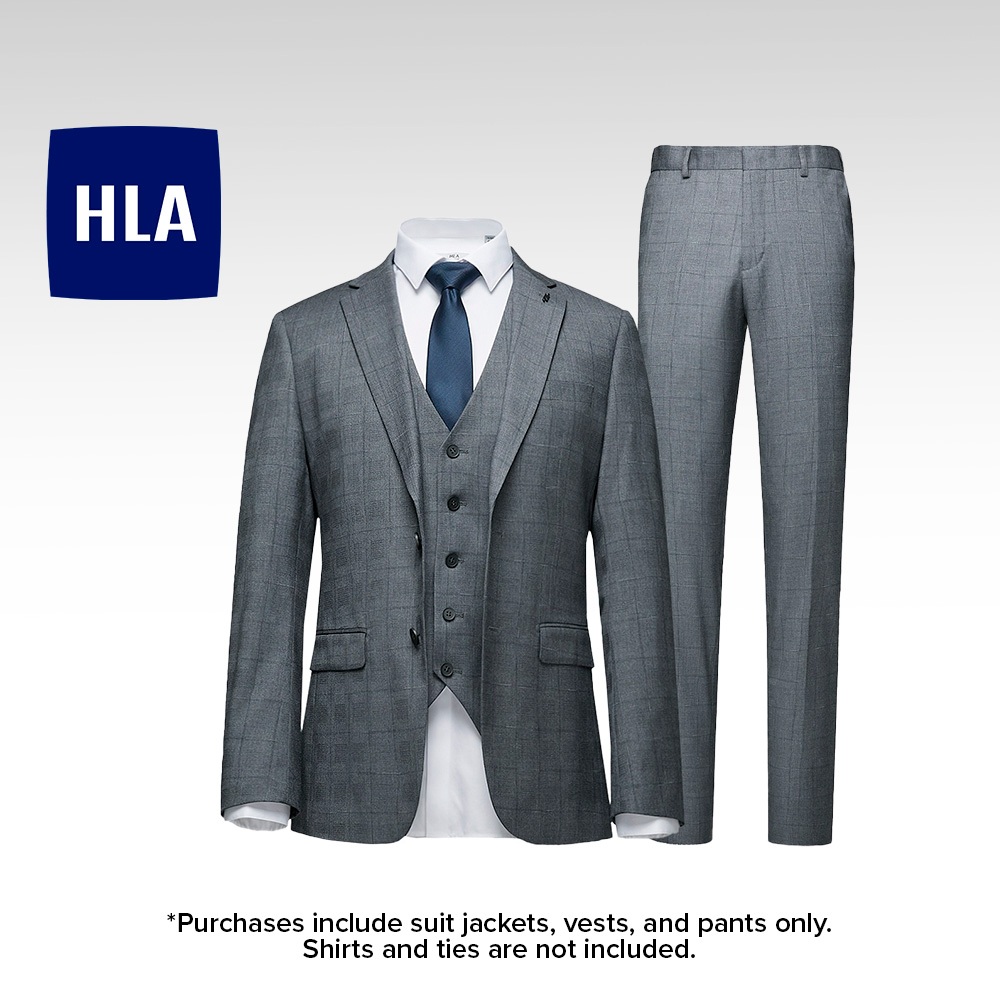 HLA Comfortable Business Formal Suit Sets Men-HTXAD1Y091A91 | Shopee ...