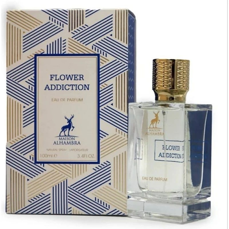 FLOWER ADDICTION 100ml edp perfume Maison Alhambra Unisex Men & Women ...