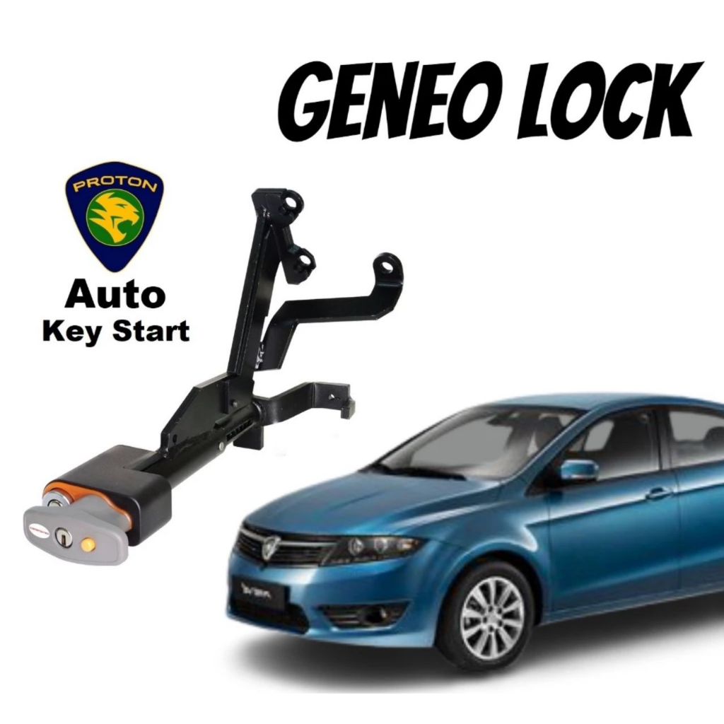 Proton Preve 2011-2019 Key Start Auto Geneo Double Lock Brake Pedal ...