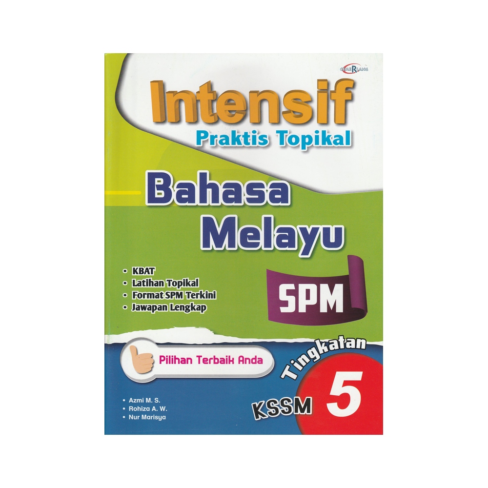 Cemerlang Activity Book Kssm Intensif Praktis Topikal Uasa