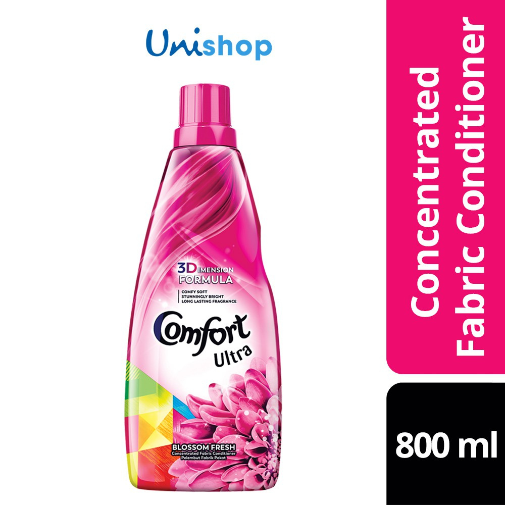 Comfort Concentrate Fabric Softener Blossom Fresh 800ml | Shopee Malaysia