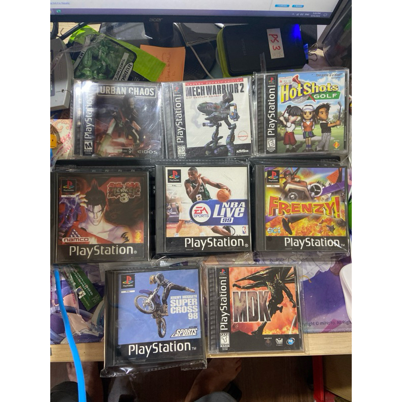 PS1 original Game English version ESRB and PAL | Shopee Malaysia