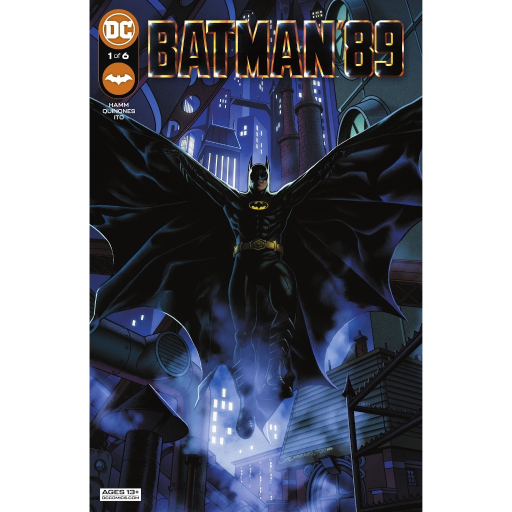 BATMAN '89 #1 FIRST PRINTING MICHAEL KEATON TIM BURTON BATMAN VERSE ...