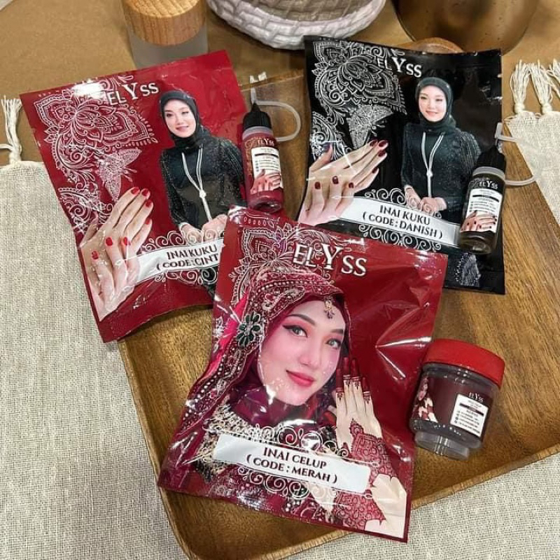 🔥ORIGINAL HQ🔥[READY STOCK] Elyss Inai Kuku / Inai Celup | Shopee Malaysia