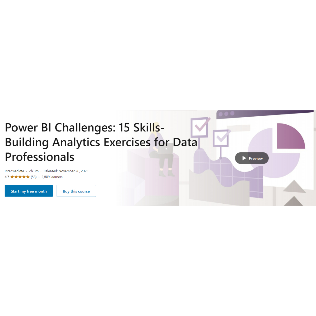 Power BI Challenges - 15 Skills-Building Analytics Exercises for Data ...