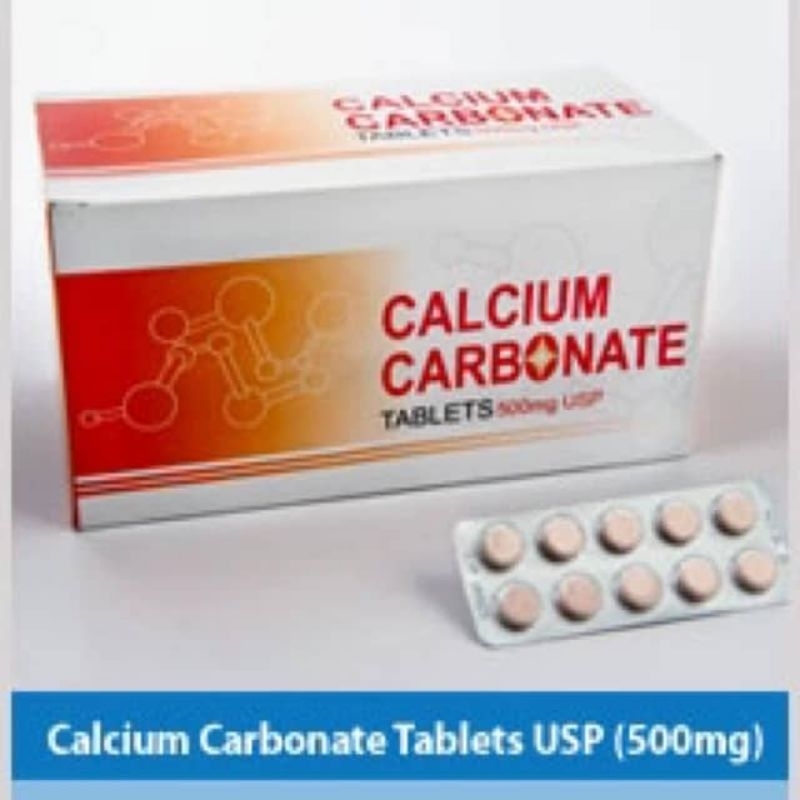 MPI Calcium Carbonate 500Mg 10 tablets (1strip) | Shopee Malaysia