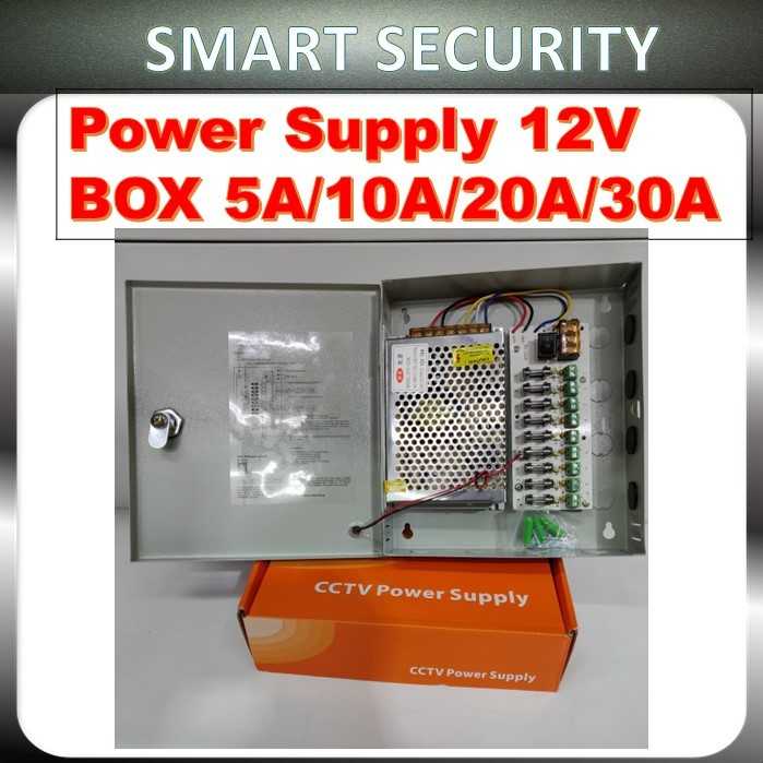 12V 5A 10A 15A 20A 30A 18Channel Power Supply Metal Casing Switching ...
