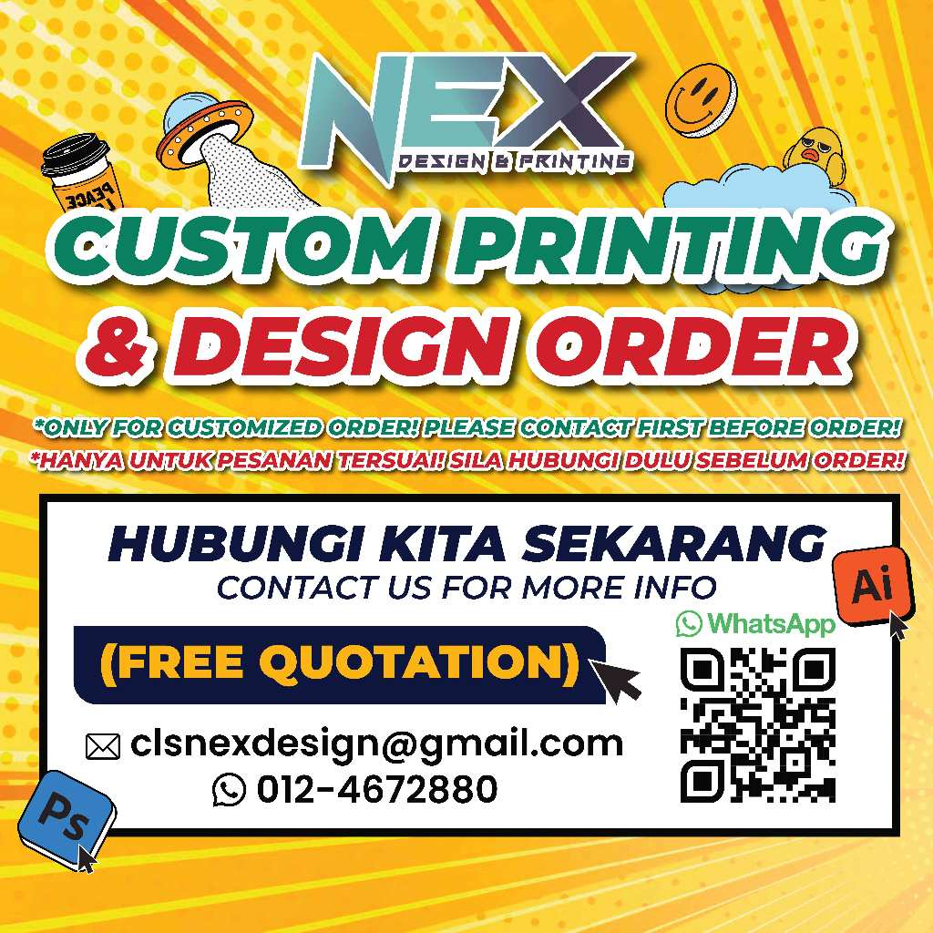 Custom Printing Only (industrial/security signage) | Shopee Malaysia