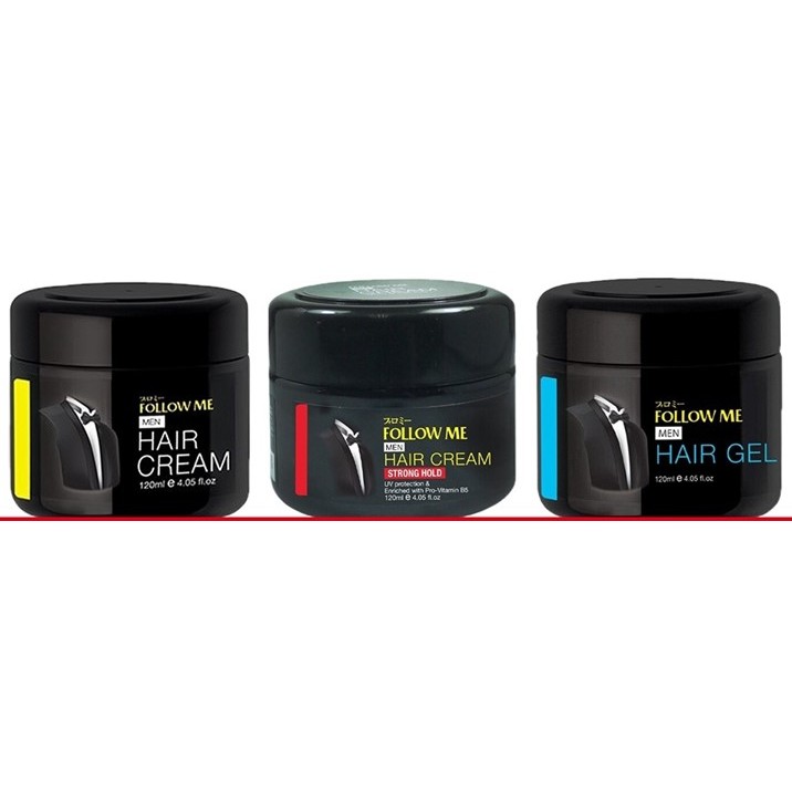 FOLLOW ME Men Hair Cream / Hair Gel / Hair Cream-Strong Hold (120ml ...